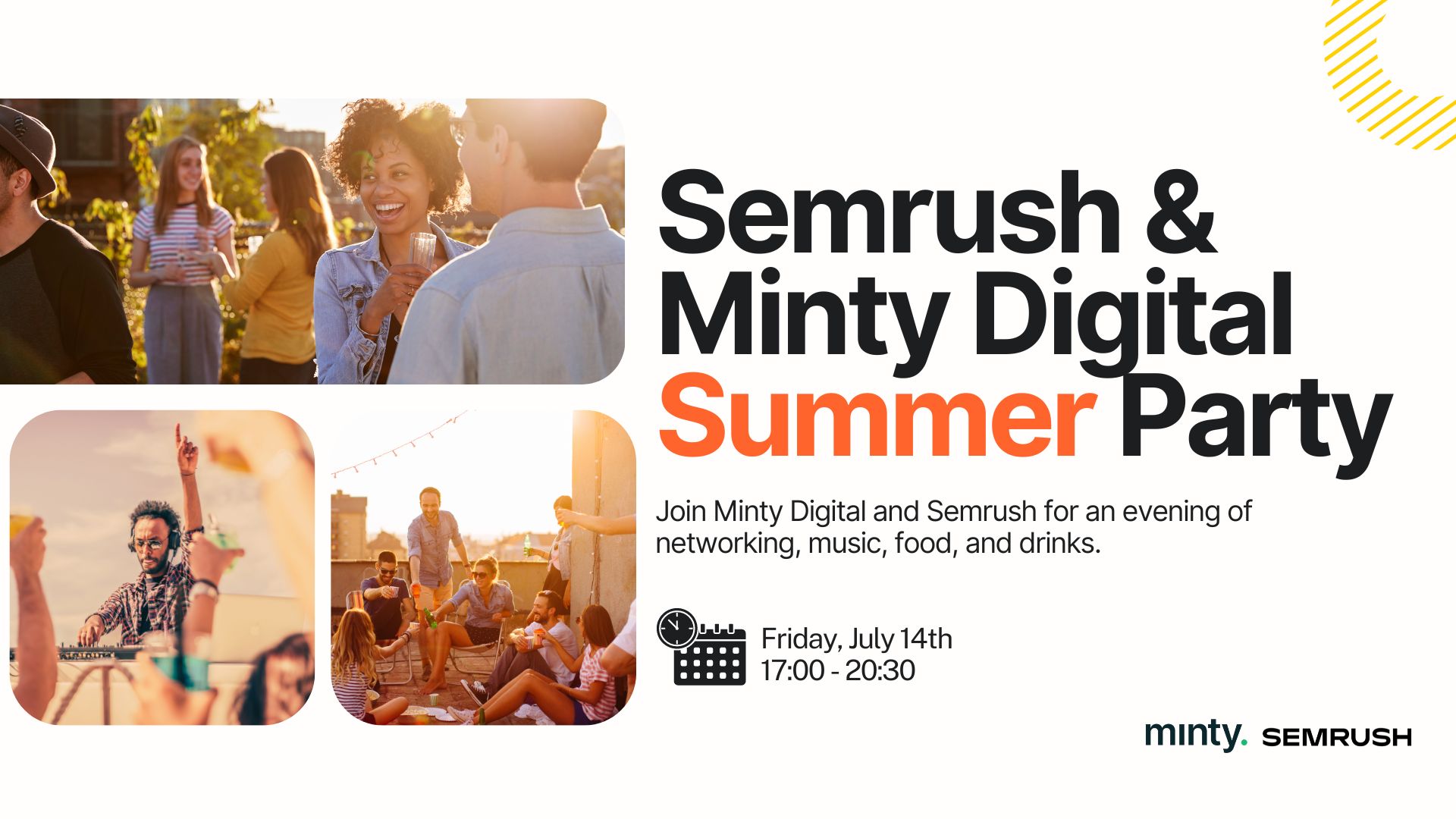 Minty x Semrush Summer Party — Minty Digital